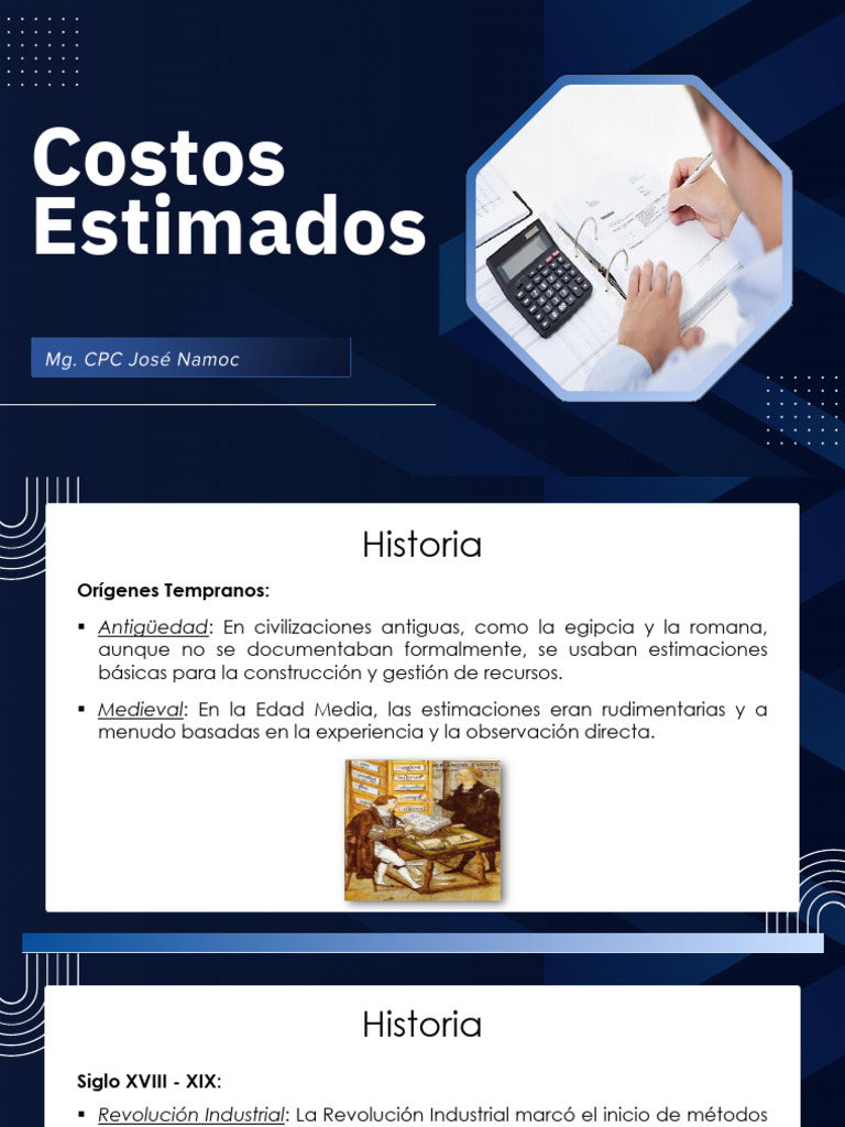 Costos Estimados | PDF | Software | Presupuesto