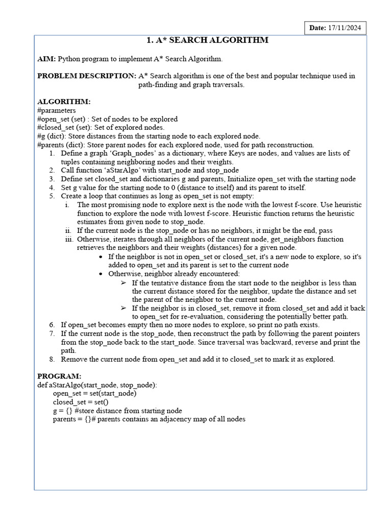 1.a 5.n-Queen With Backtracking Implementation Search Algorithm | PDF | Discrete Mathematics ...