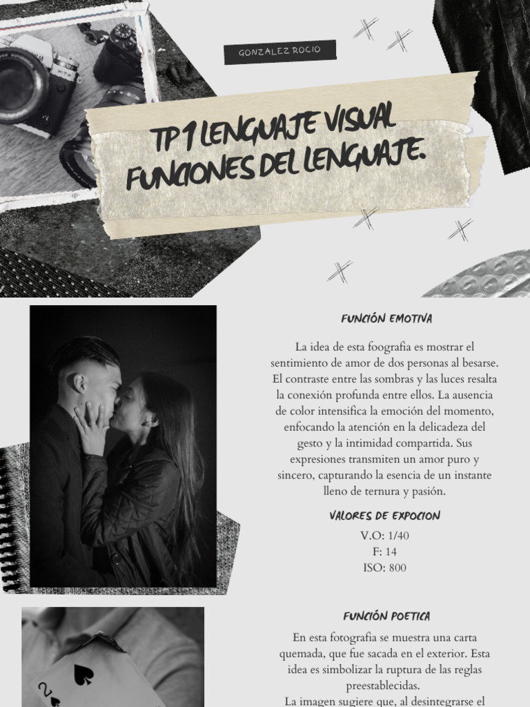 TP 1 Lenguaje Visual Funciones Del Lenguaje. | PDF | Arte