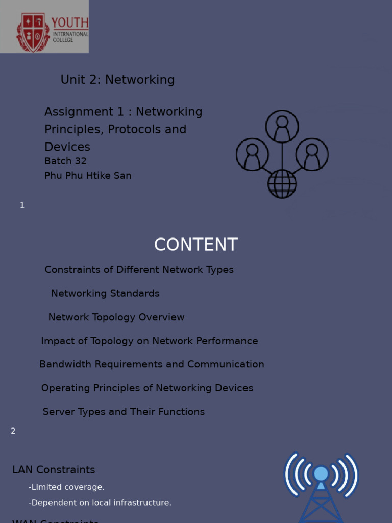 Unit-2 (Networking) Assignment (I) | PDF | Computer Network | Network Topology
