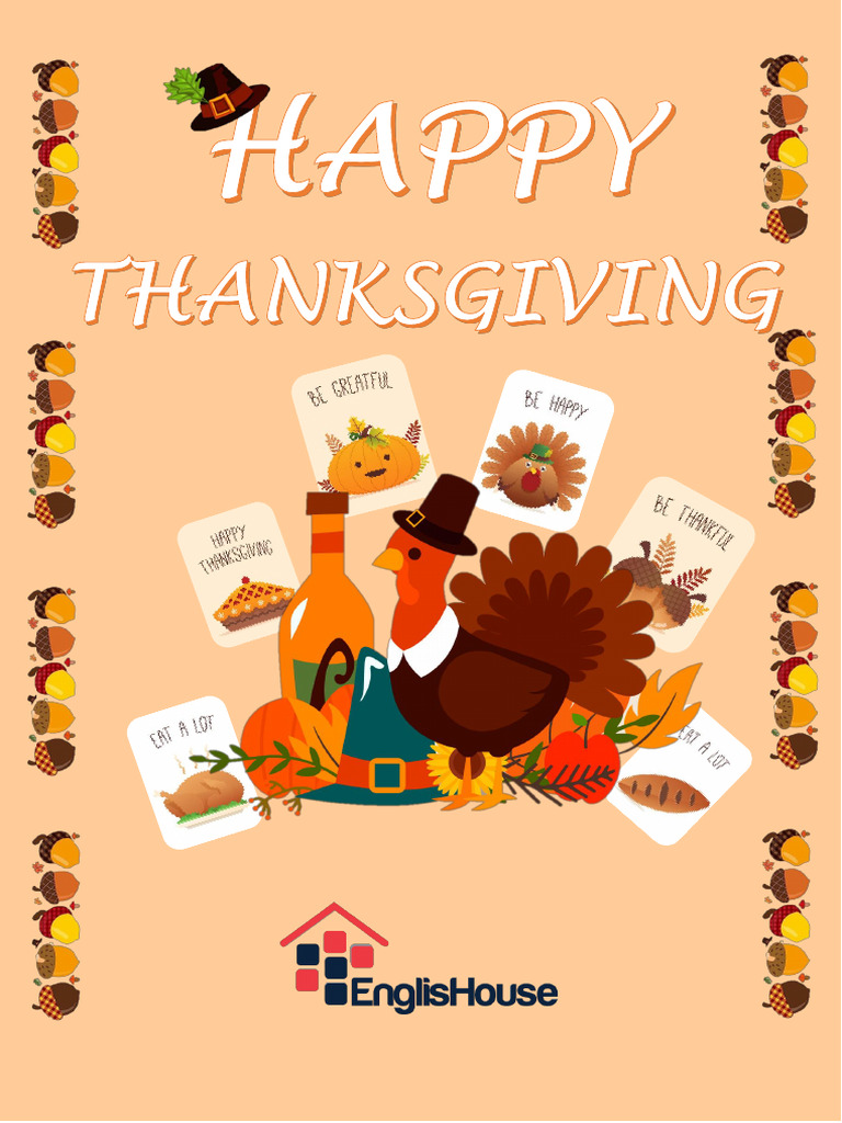 Thanksgiving 1st Grade Elementary School | PDF