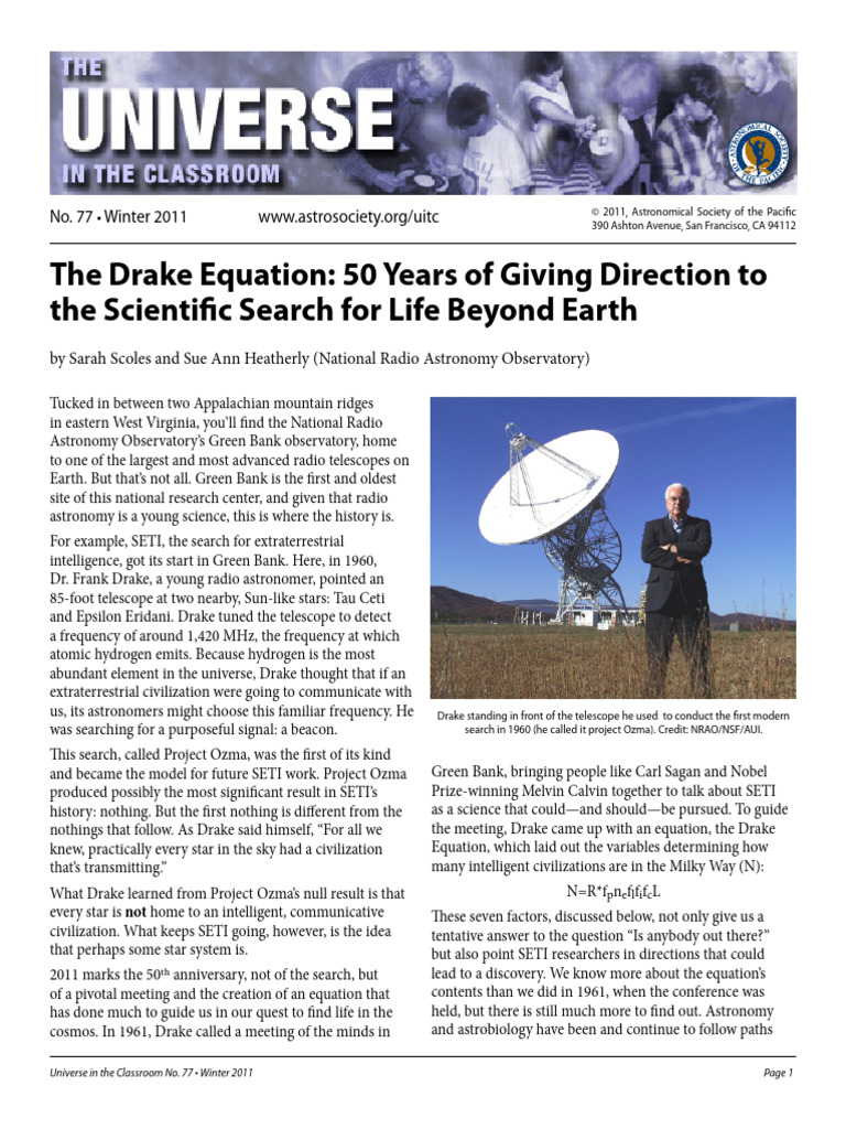 Uitc 77 | PDF | Search For Extraterrestrial Intelligence ...
