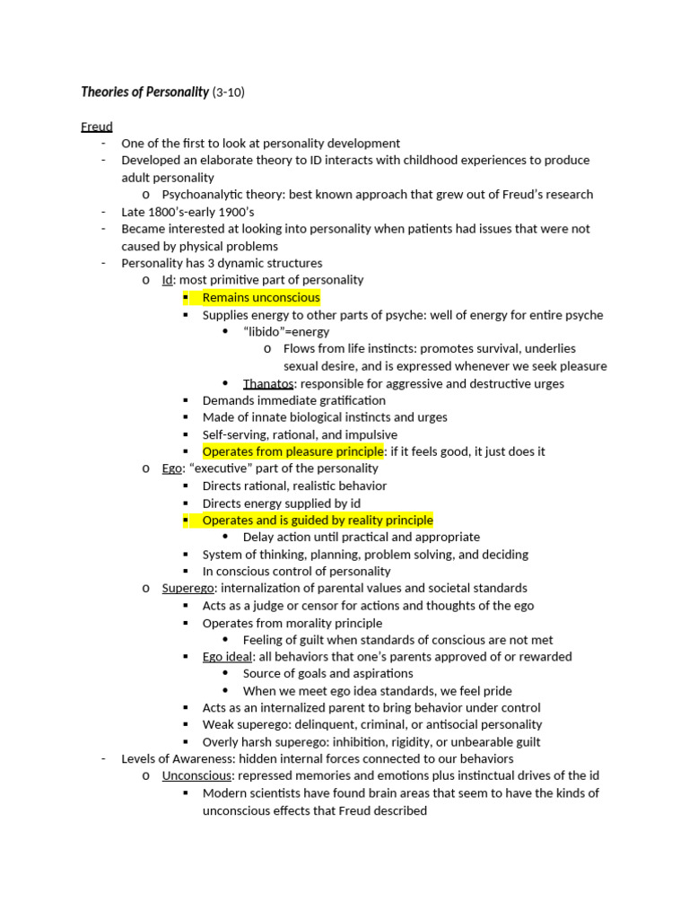 Developmental Psych Study Guide | PDF | Id | Cognitive Science Developmental Psych Study Guide | PDF | Id | Cognitive Science