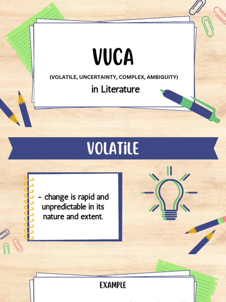 VUCA | PDF | Social Science