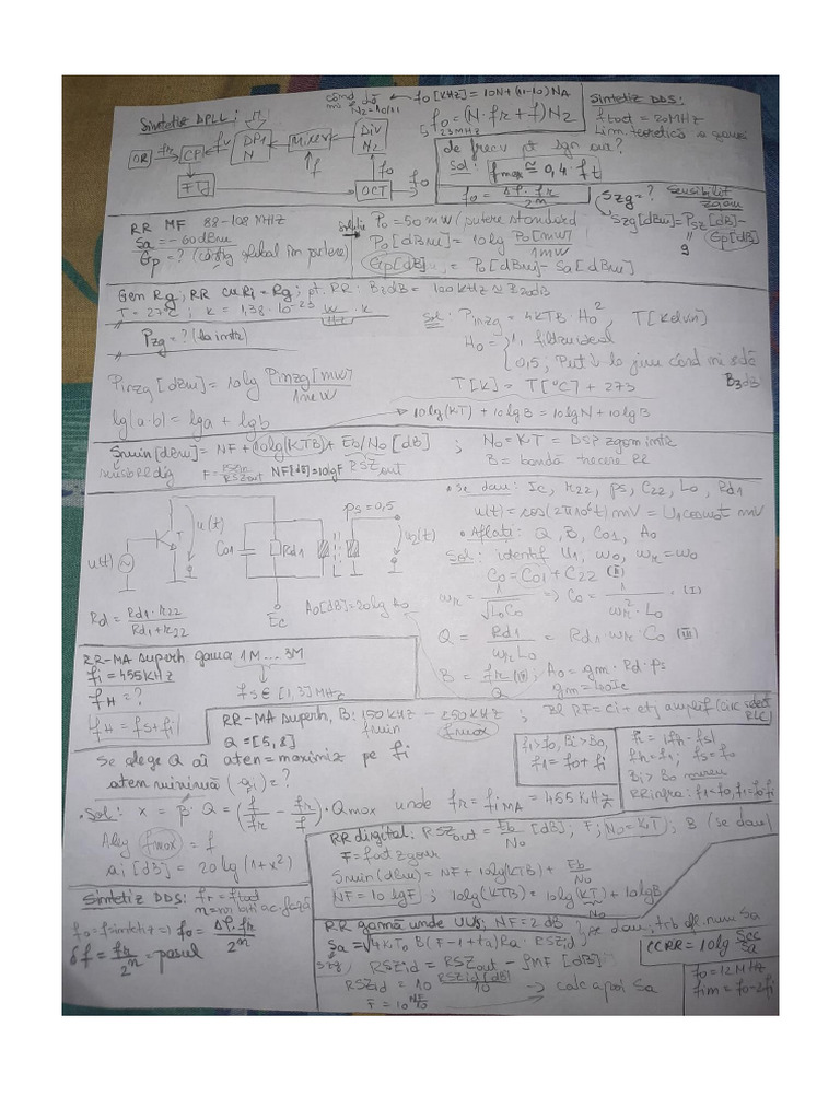 Foaie Formule Final SECR 2023 | PDF