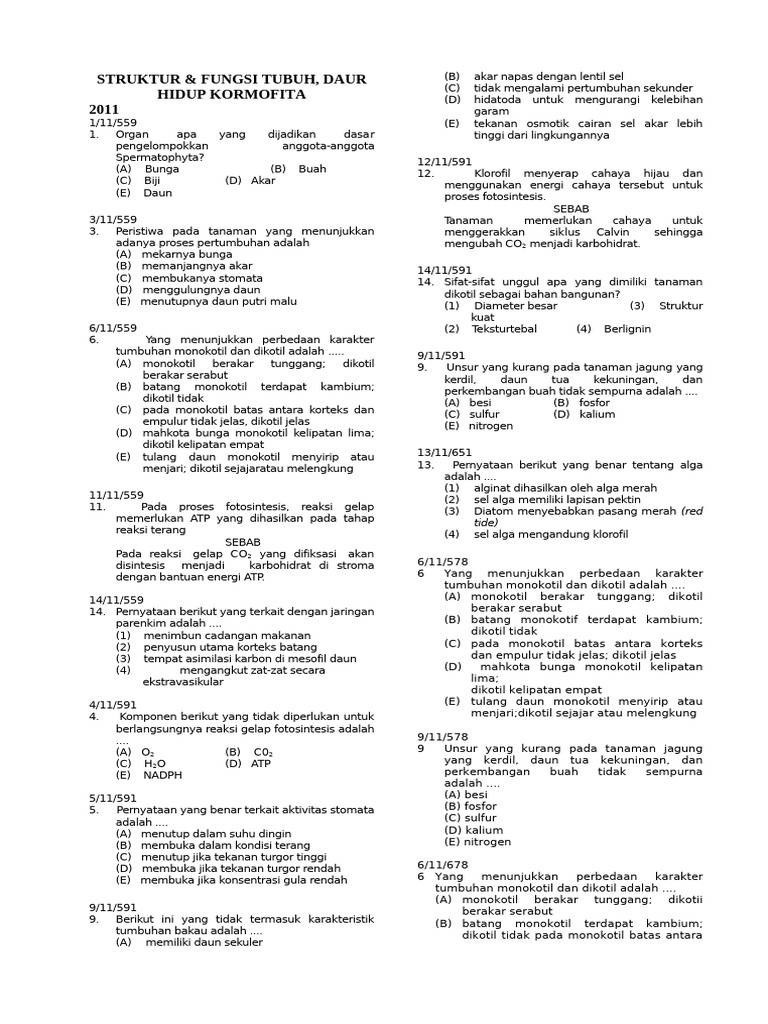 BIOLOGI Bab IV Perfect | PDF