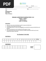 2024 KCSE MATHS pp1 | PDF