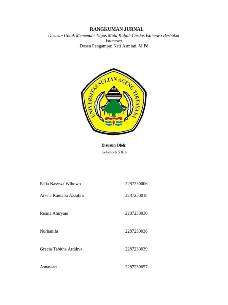 Cibi 5 Dan 6 | PDF | Karier & Perkembangan | Kesehatan Holistik