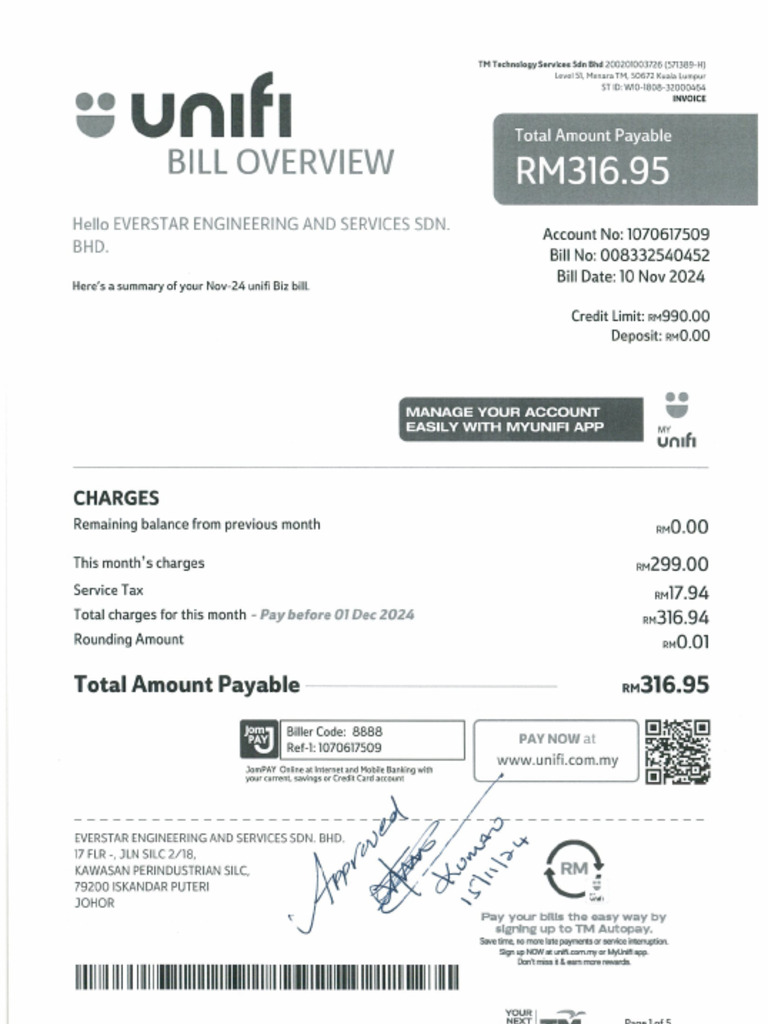 Unifi - ESMY - Oct24 | PDF