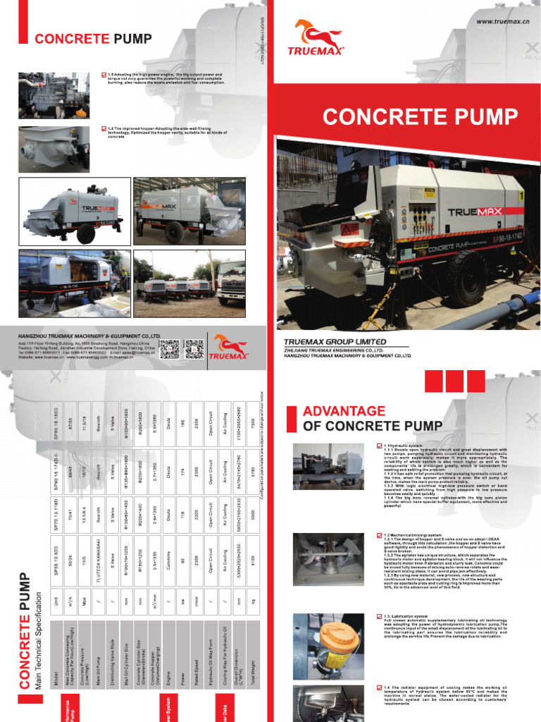 Concrete Pump | PDF