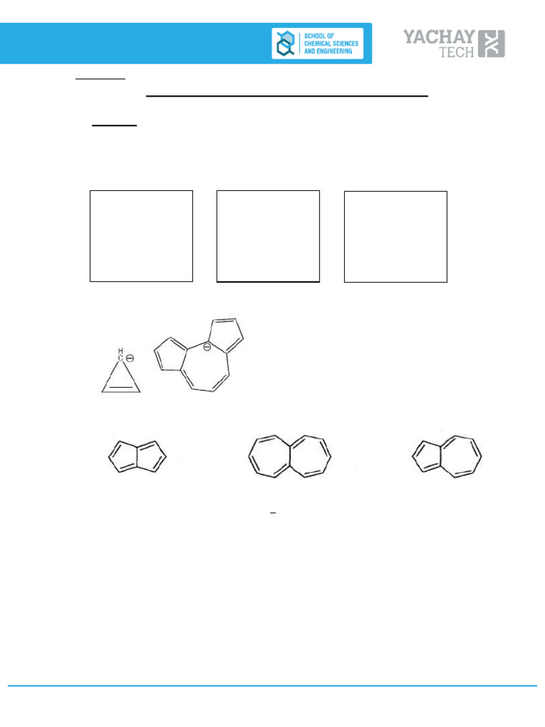 Chapter 6: Benzene and Aromaticity Exercises | PDF | Molecules ...