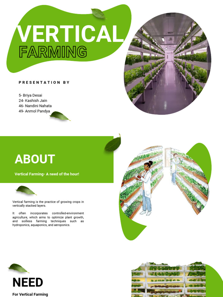 Vertical Farming: Techniques and Benefits | PDF