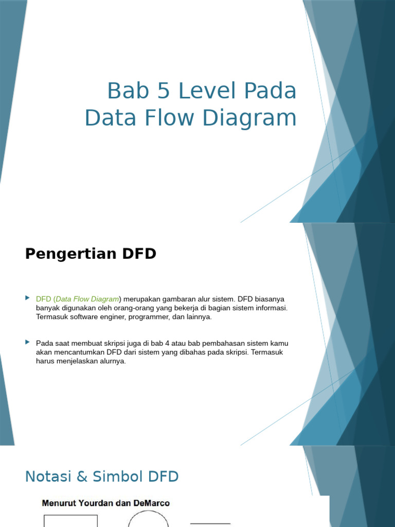 Bab 5 Level Pada Data Flow Diagram | PDF | Komputer