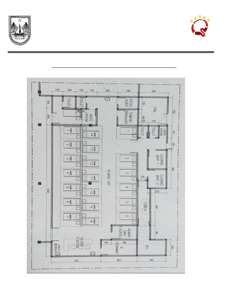 Denah Ruangan HD | PDF