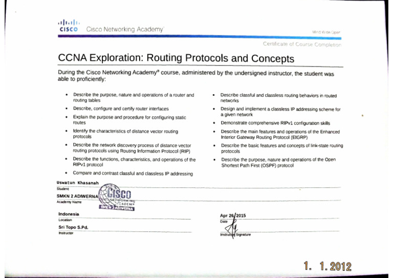 Ccna Ruting | PDF