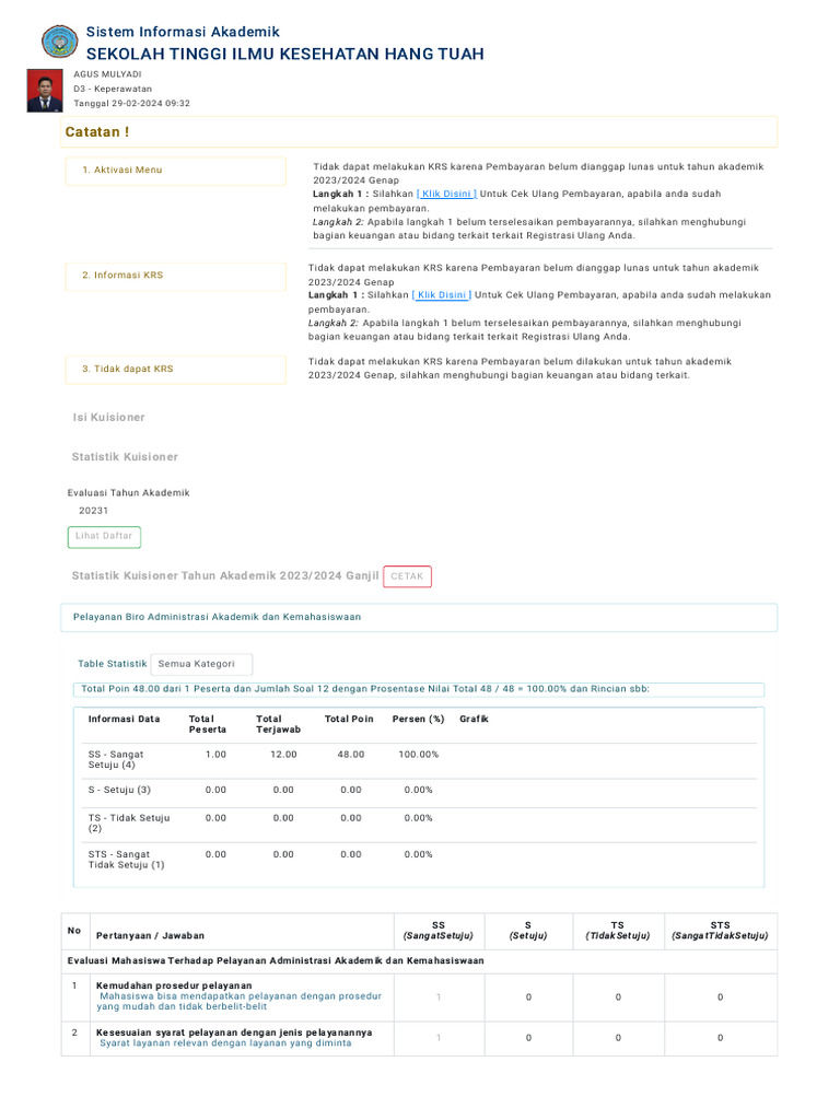 AGUS MULYADI - Halaman Depan Anjungan Sistem Informasi Akademik ...