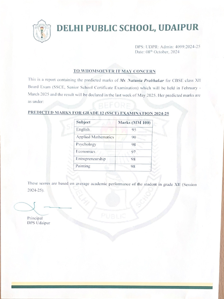 12th Predicted Natania | PDF