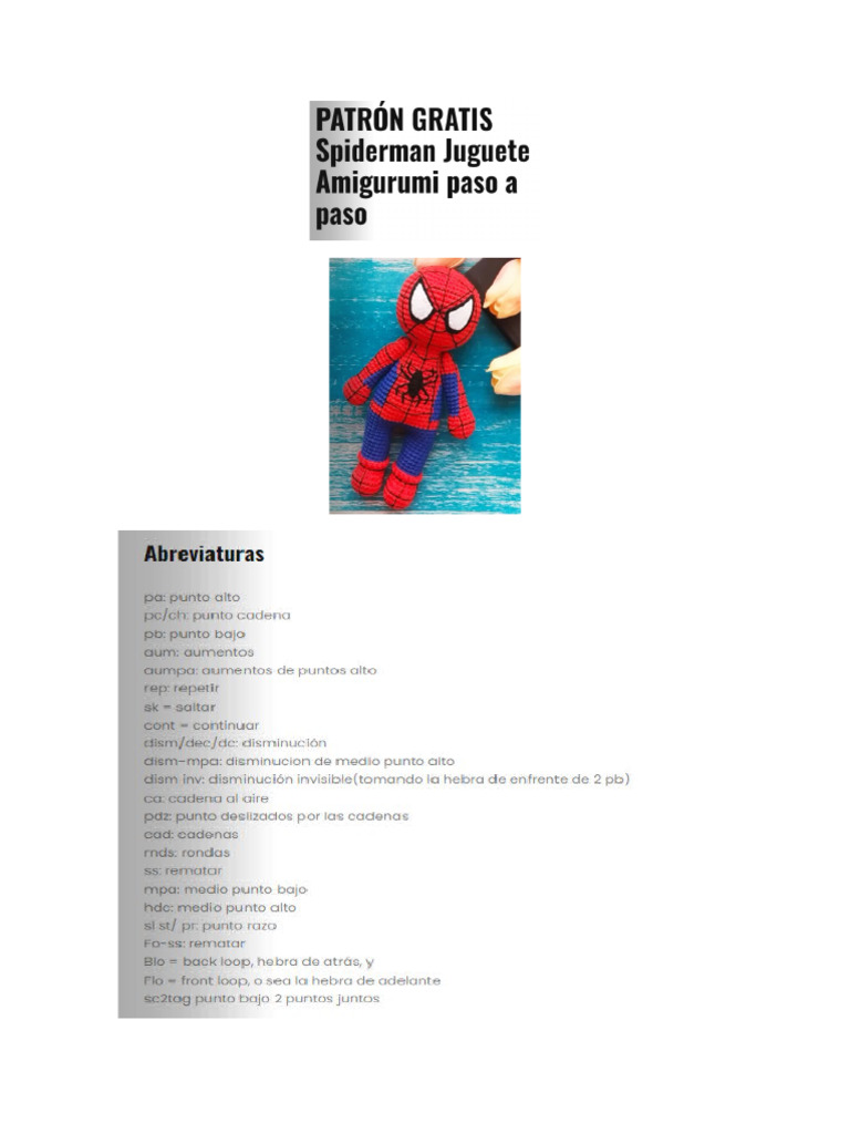 Spider Man | PDF