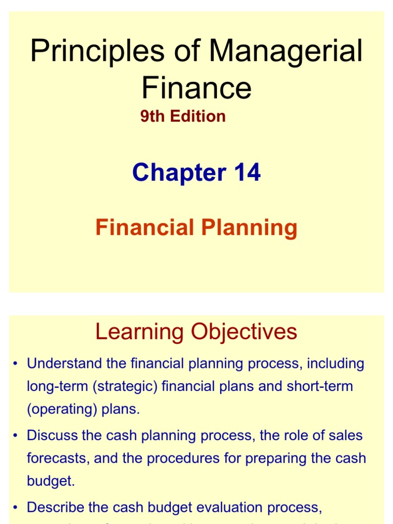 Principles of Managerial Finance | PDF | Financial Plan | Income Statement