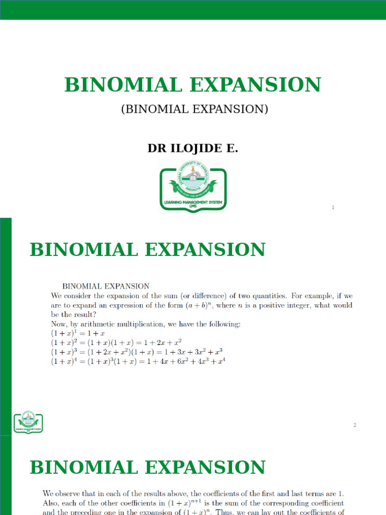MTS 101 Part 4 (Module 2) | PDF