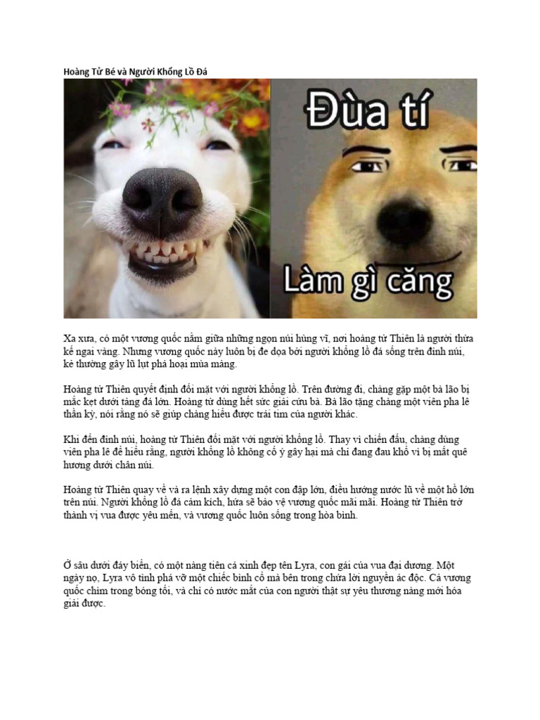 Bé Và Ngư Đá: Hoàng T Ikh NGL | PDF