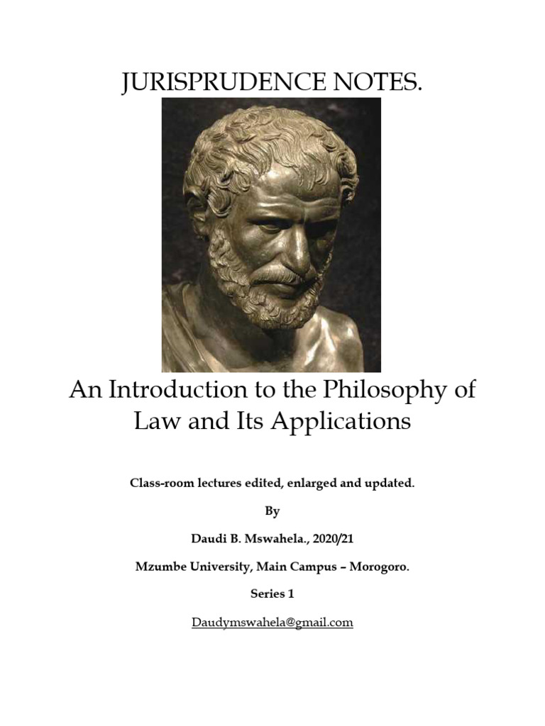 An Introduction To The Philosophy of Law | PDF | Epistemology | Knowledge