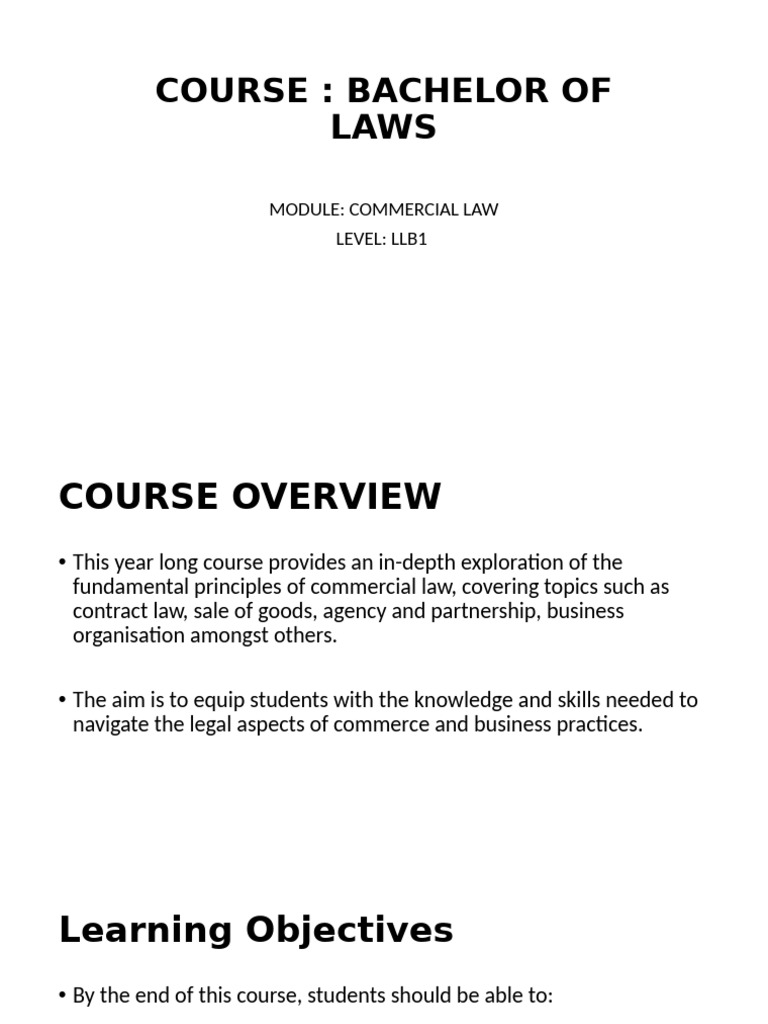Commercial Law LECTURE 1 | PDF | International Law | Arbitration