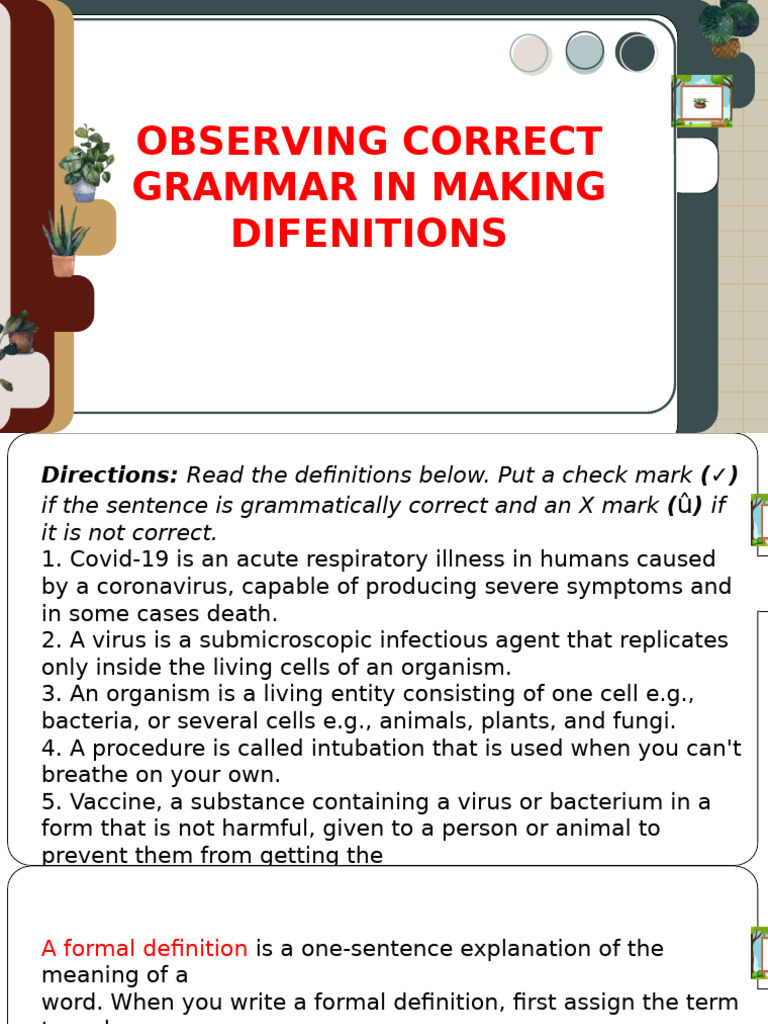Quarter 4 Module 4 Powerpoint | PDF | Noun | Grammatical Number