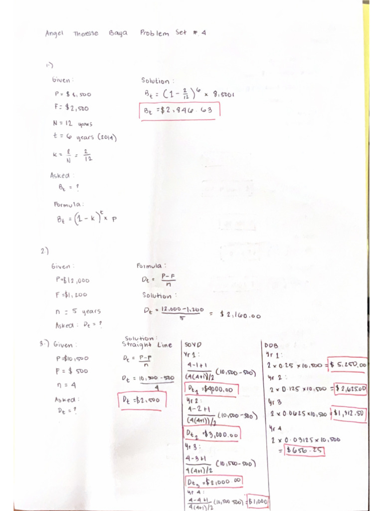 Problem Set 4 Pdf
