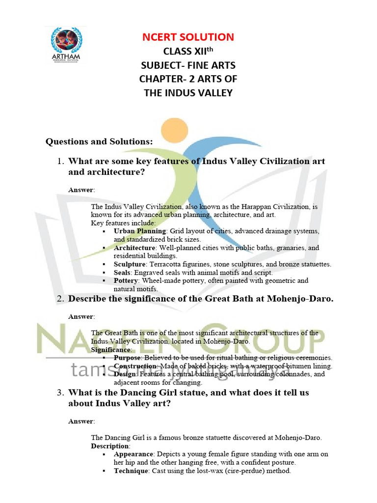 Class 11 Ncert Solution Fine Arts Chap 2 | PDF | Foreign Language Studies | Art