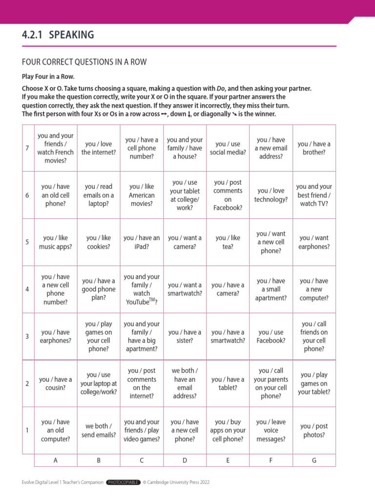 Evolve Digital Level 1 Worksheets 4.2.1 PDF | PDF | Telephone ...