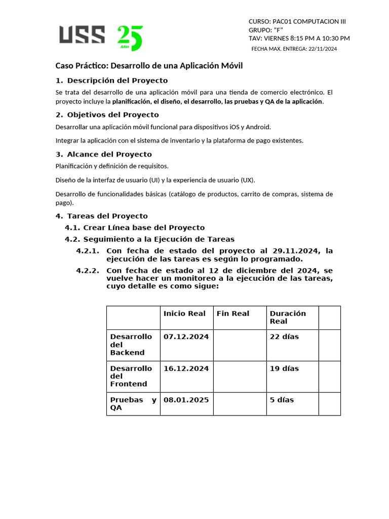 Caso de Estudio PA3-2 | PDF