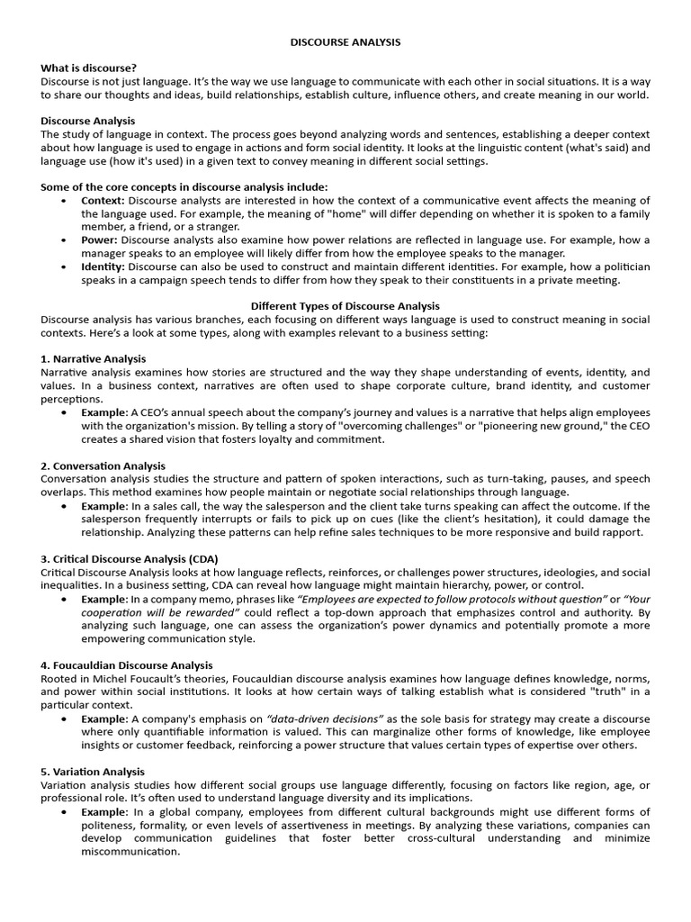RDA.FINALS.MODULE1 | PDF | Discourse | Organizational Culture
