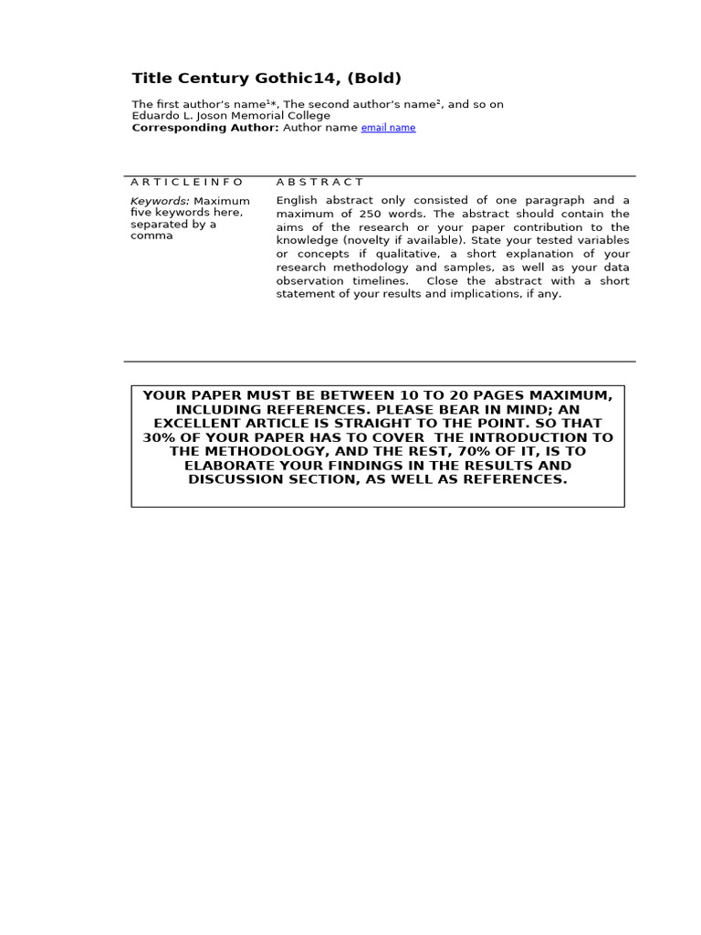 TR-sample-template | PDF | Methodology | Science