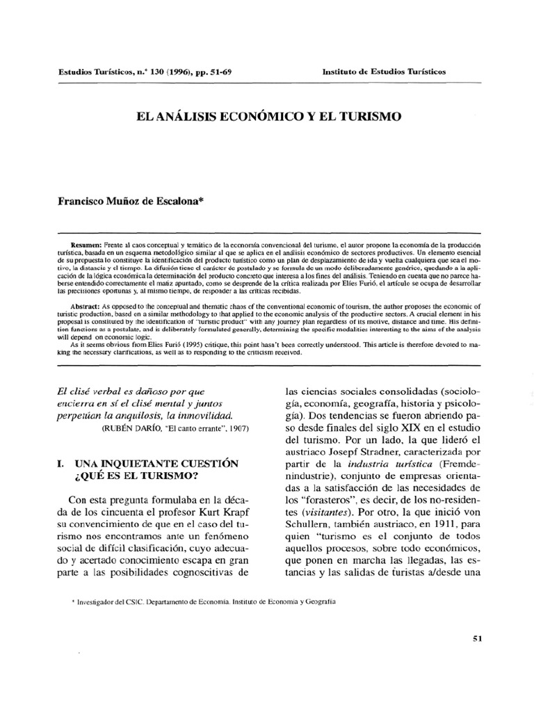 Articulo 1 | PDF | Turismo | Business