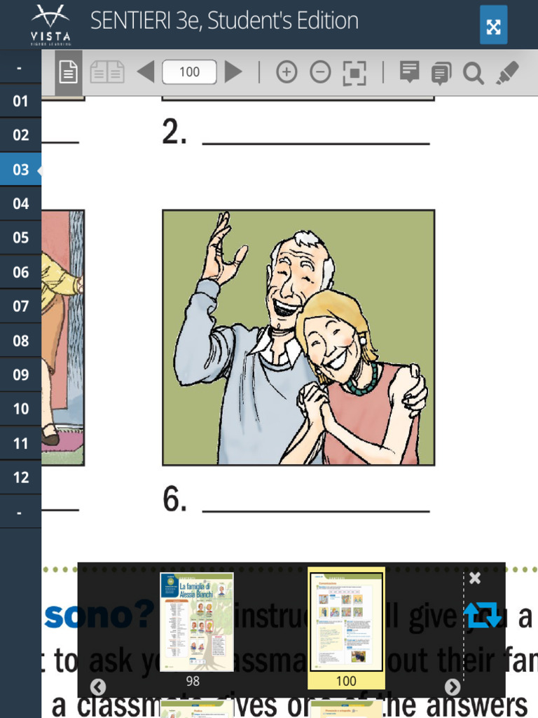 VHL SENTIERI 3e, Student's Edition | PDF