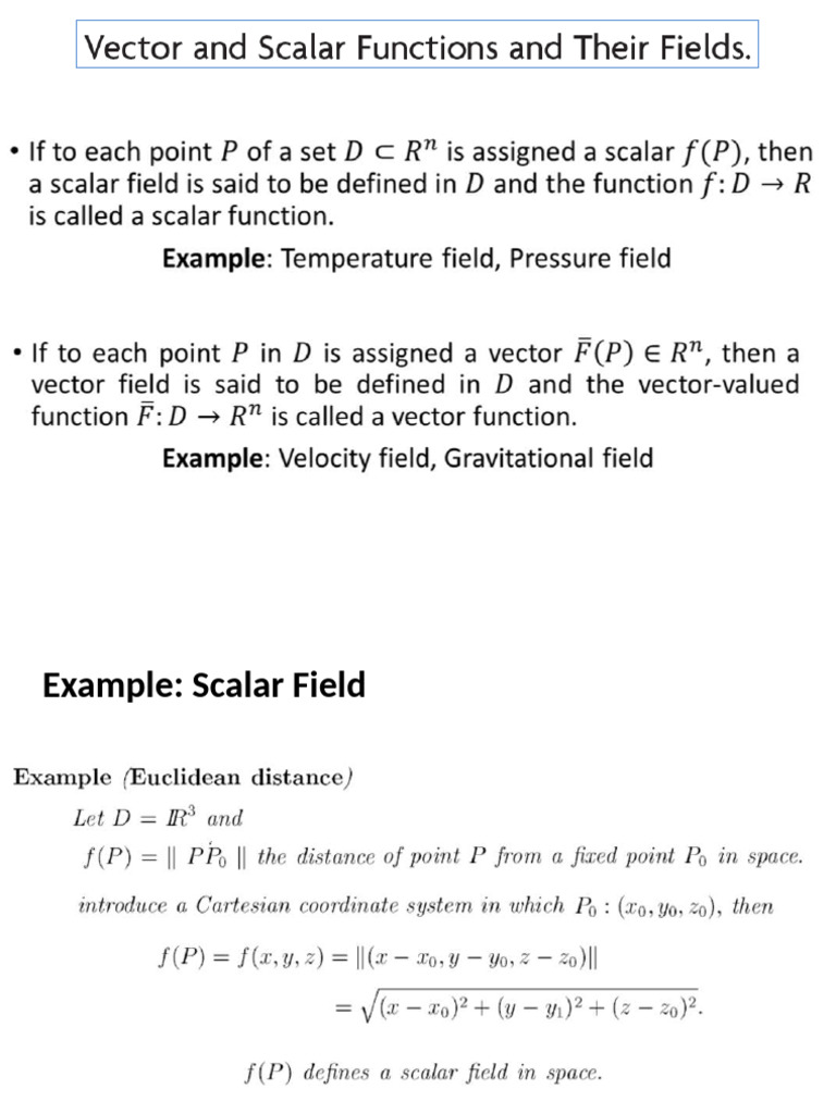 06 Vector Calculus Gradient | PDF | Computers
