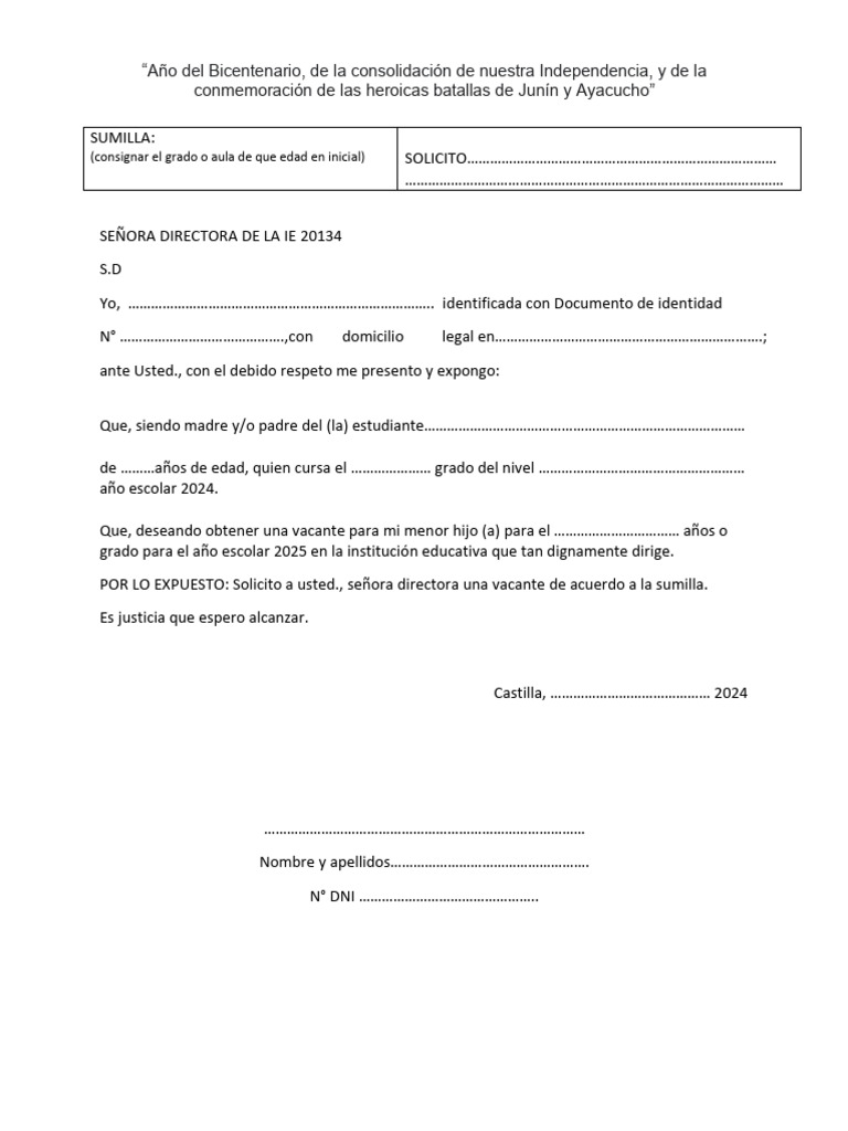 Solicitud para PPFF-2025 | PDF