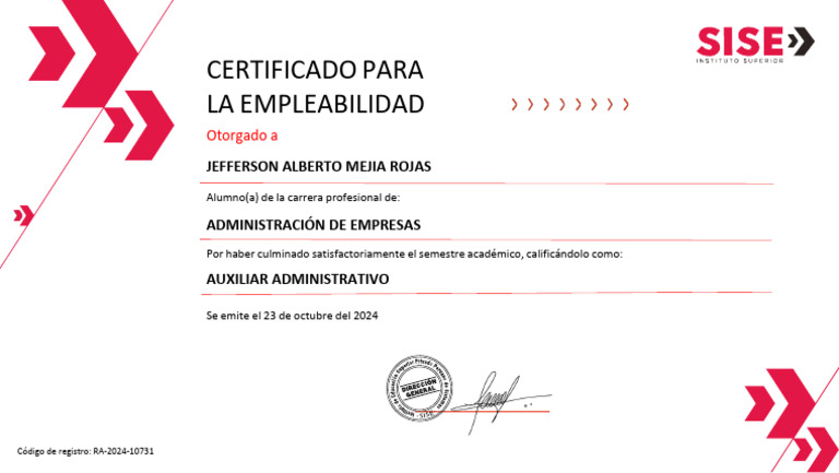 Jefferson Alberto Mejia Rojas - 10731 | PDF