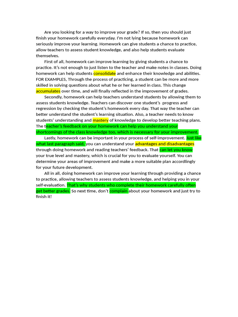 Osslt Writing | PDF | Career & Growth | Self-Improvement