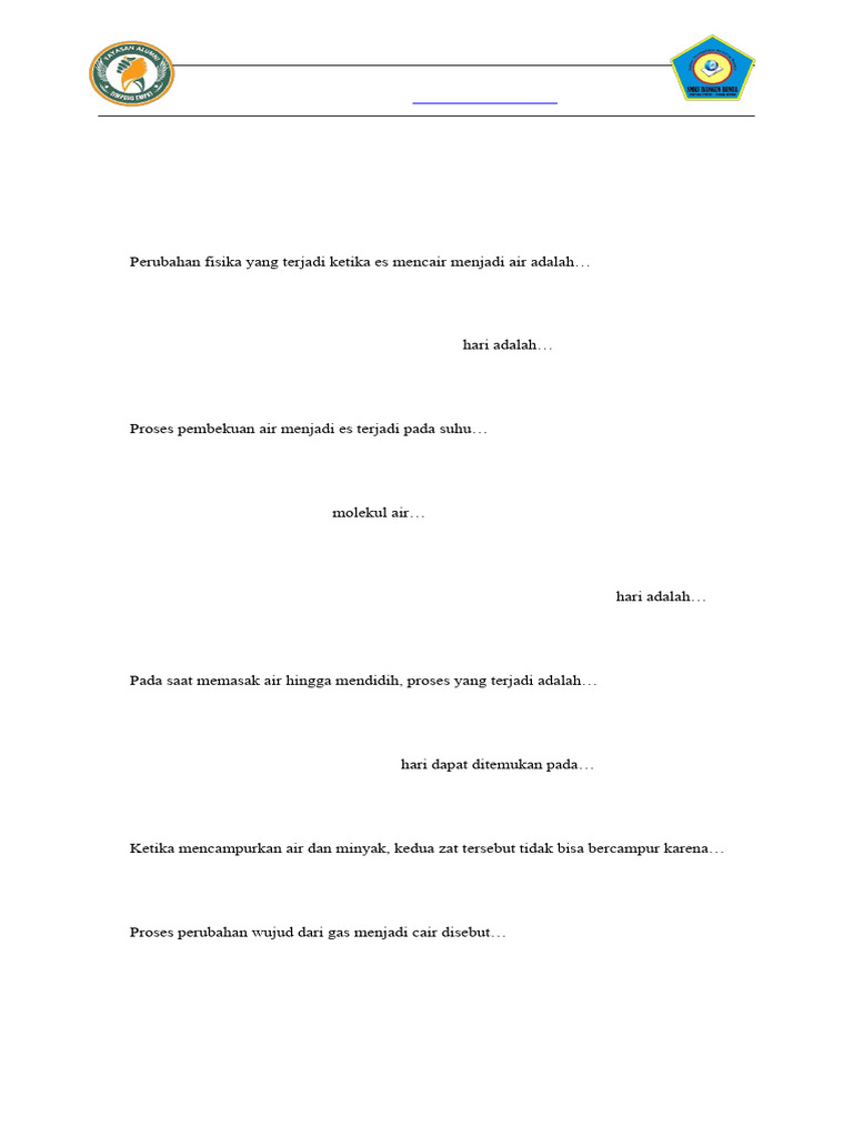 Soal Us Ganjil Ipas Fase e Kumer 2024 | PDF