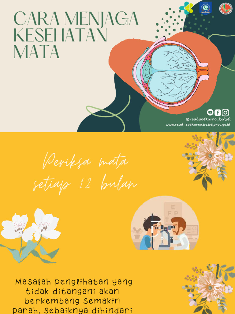Tips Menjaga Kesehatan Mata Anda | PDF