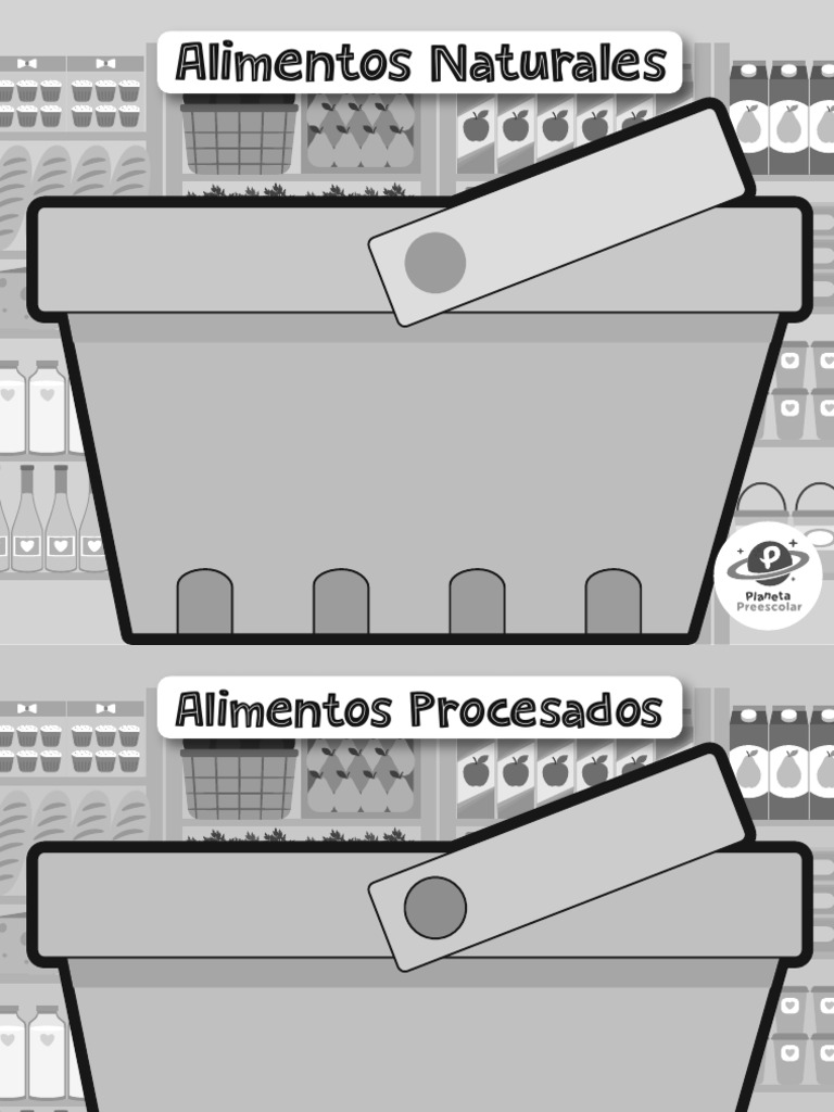 Alimentos Naturales vs. Procesados | PDF