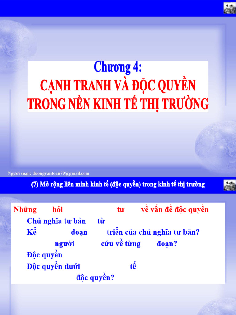 2023 KTCT-C4 (Phan 1 - Doc Quyen) Ban Gop | PDF