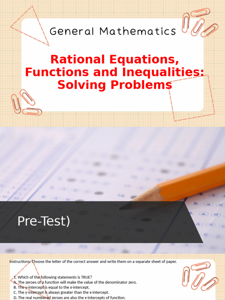 Rational Functions: Zeroes & Asymptotes | PDF | Asymptote | Function ...
