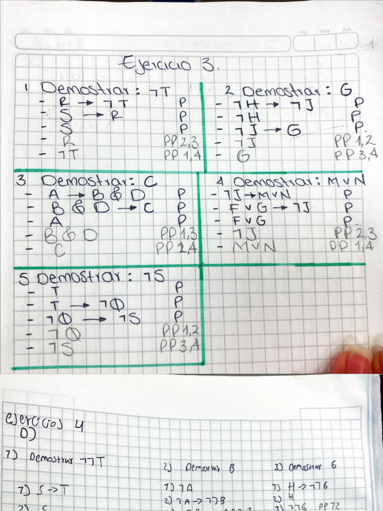 Taller Ejercicios | PDF