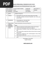 SOP Keamanan Dan Keselamatan Anak Paud | PDF