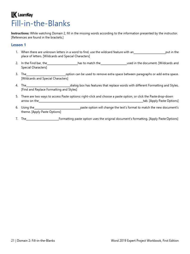 Kami Export - Domain 2 Workbook | PDF | Software | Text