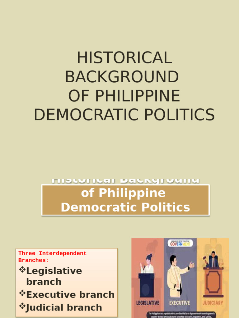 CHAPTER 5 Historical Background of Phil. Politics | PDF | Corazon ...