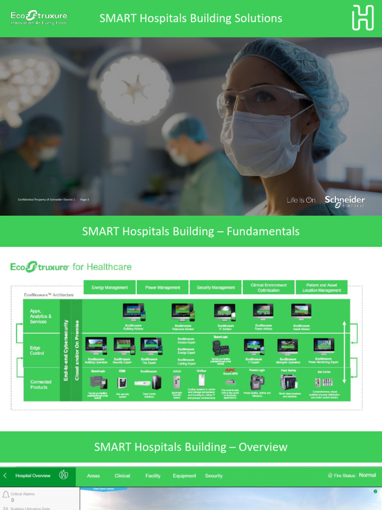 SMART Hospitals Building Solutions Overview | PDF | Sensor | Building ...